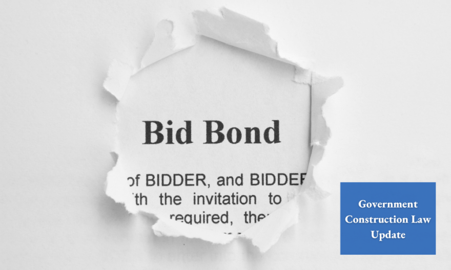 The Importance of Submitting a Proper Bid Bond | Government ...